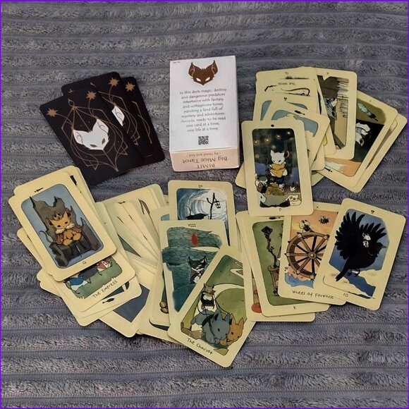 New Age | Games | New Bimit Big Mice Tarot 78 Card Deck | Poshmark